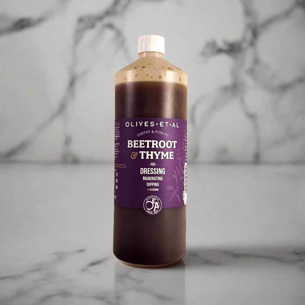 Punchy Beetroot & Thyme Dressing & Marinade (1 litre) – Olives Et Al