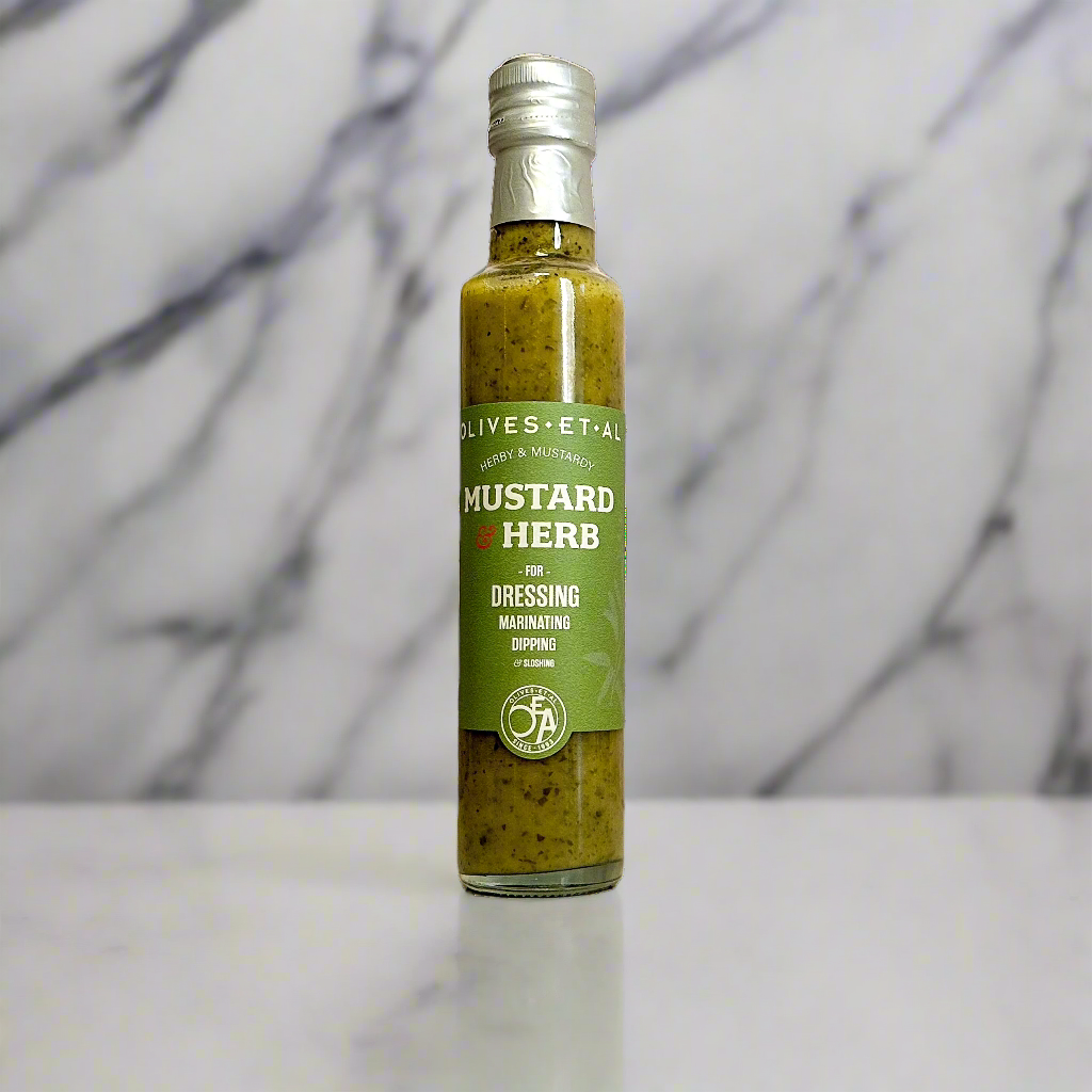 Proper Mustard & Herb Dressing & Marinade – Olives Et Al