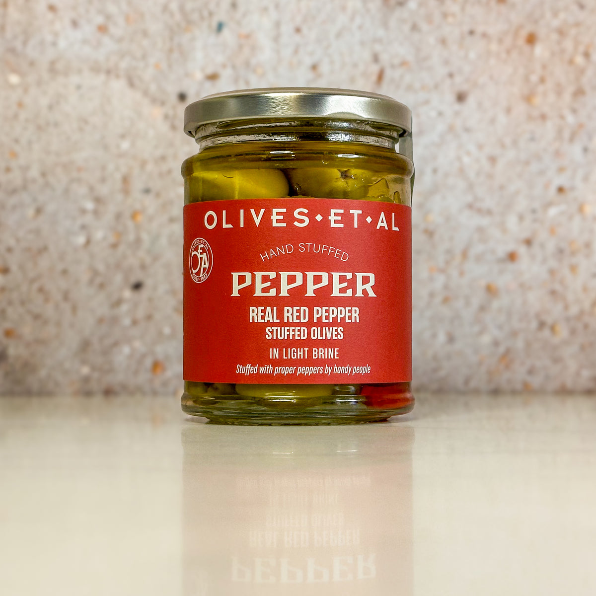 Red Pepper Stuffed Olives – Olives Et Al