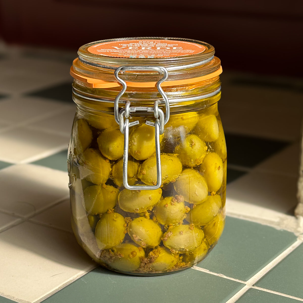 Pistou Basil & Garlic Whole Olive Le Parfait – Olives Et Al